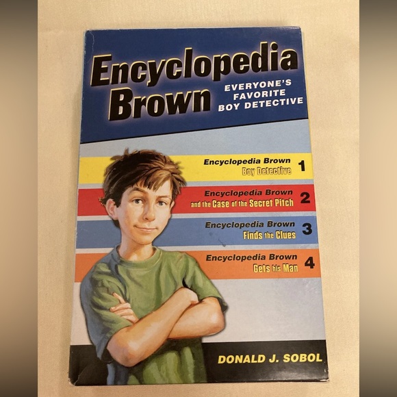 Other | Encyclopedia Brown Box Set Books Set Of 4 | Poshmark
